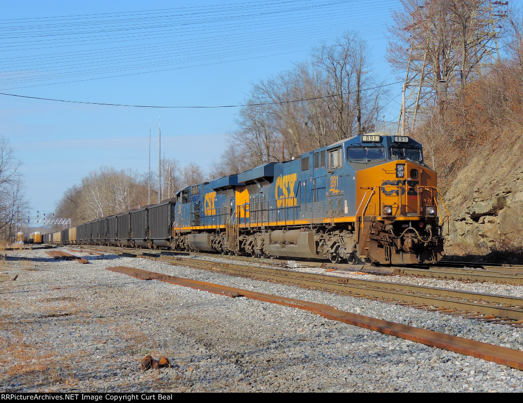 CSX 891 and 865